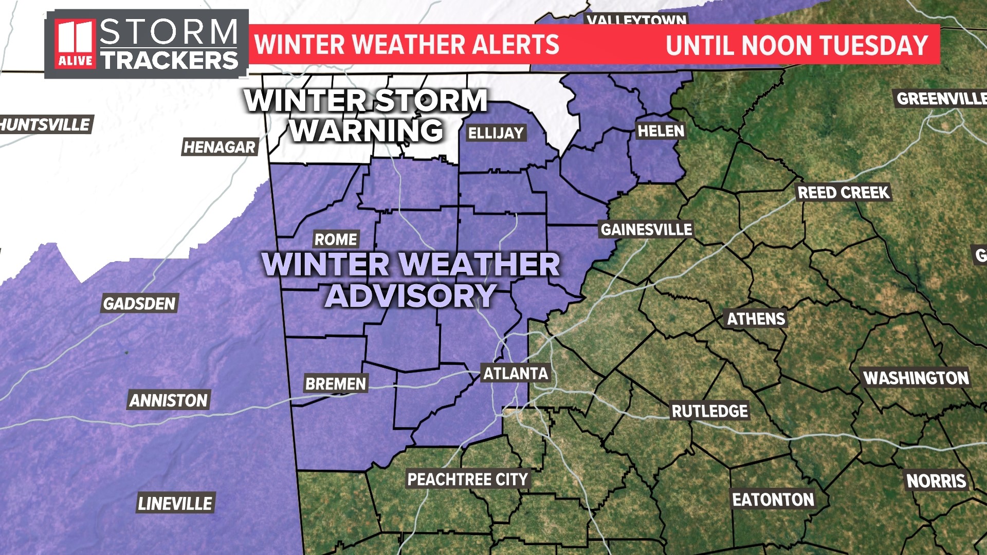 Will it snow in Georgia this week | 11alive.com