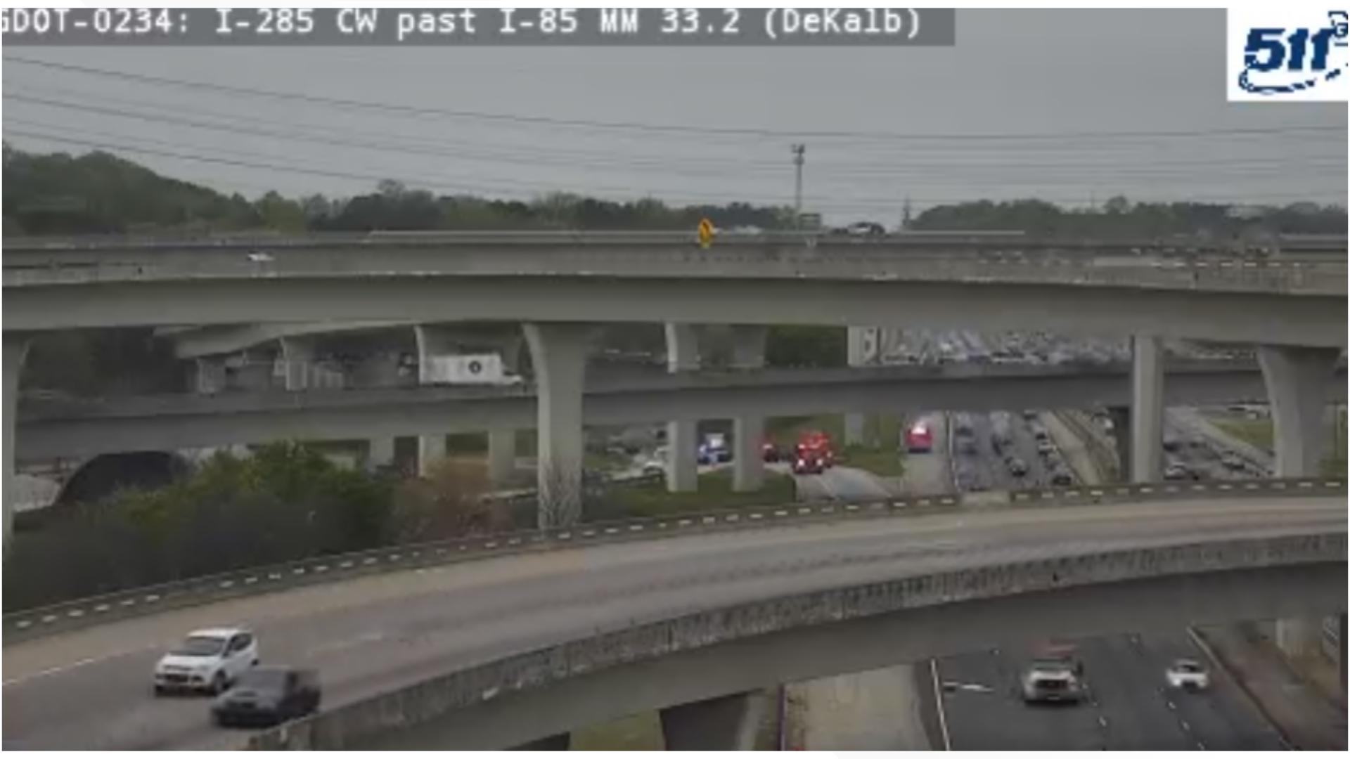 I 85 I 285 traffic DeKalb County slowdowns | 11alive.com