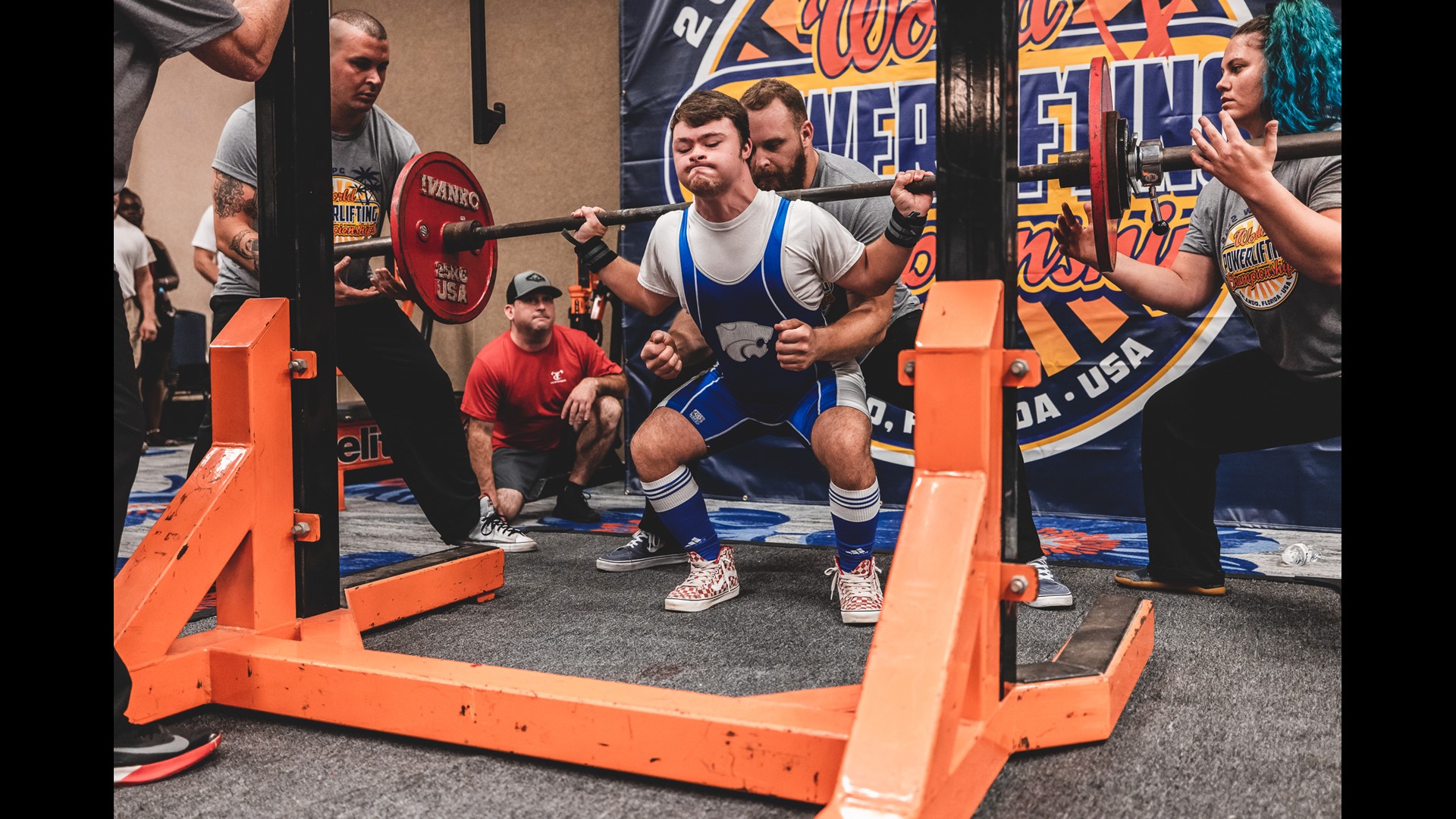 Banks County powerlifter with Down syndrome breaks world records ...