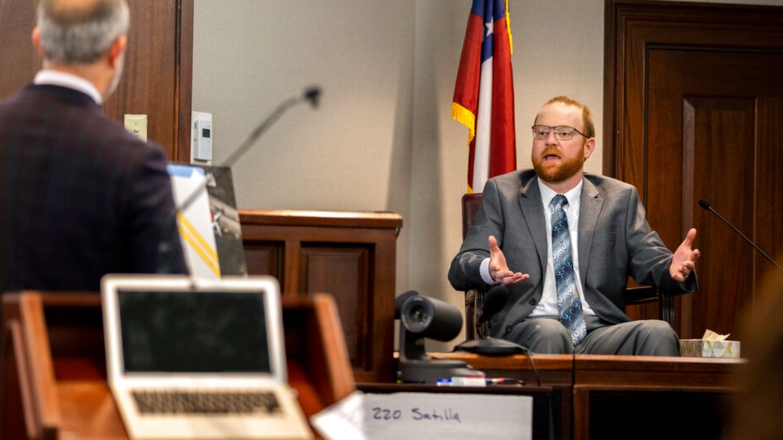 Travis McMichael takes stand in Ahmaud Arbery death trial | 11alive.com