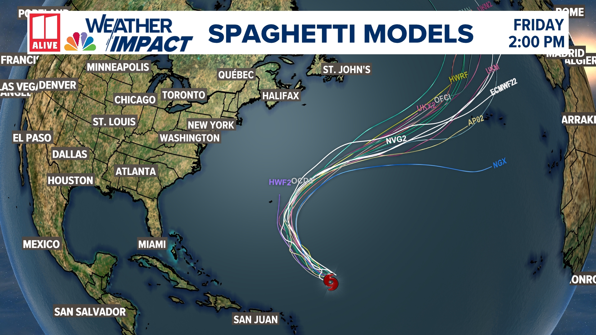 Tropical Depression Seven forms in central Atlantic | 11alive.com