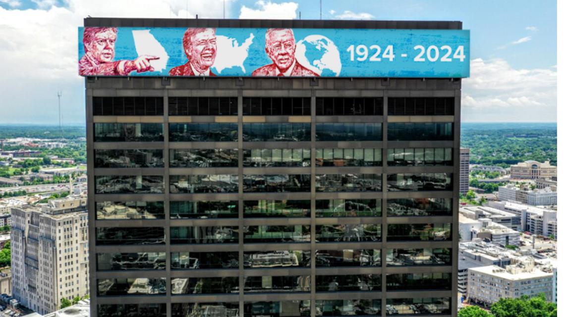 Jimmy Carter memorial Atlanta skyline | 11alive.com