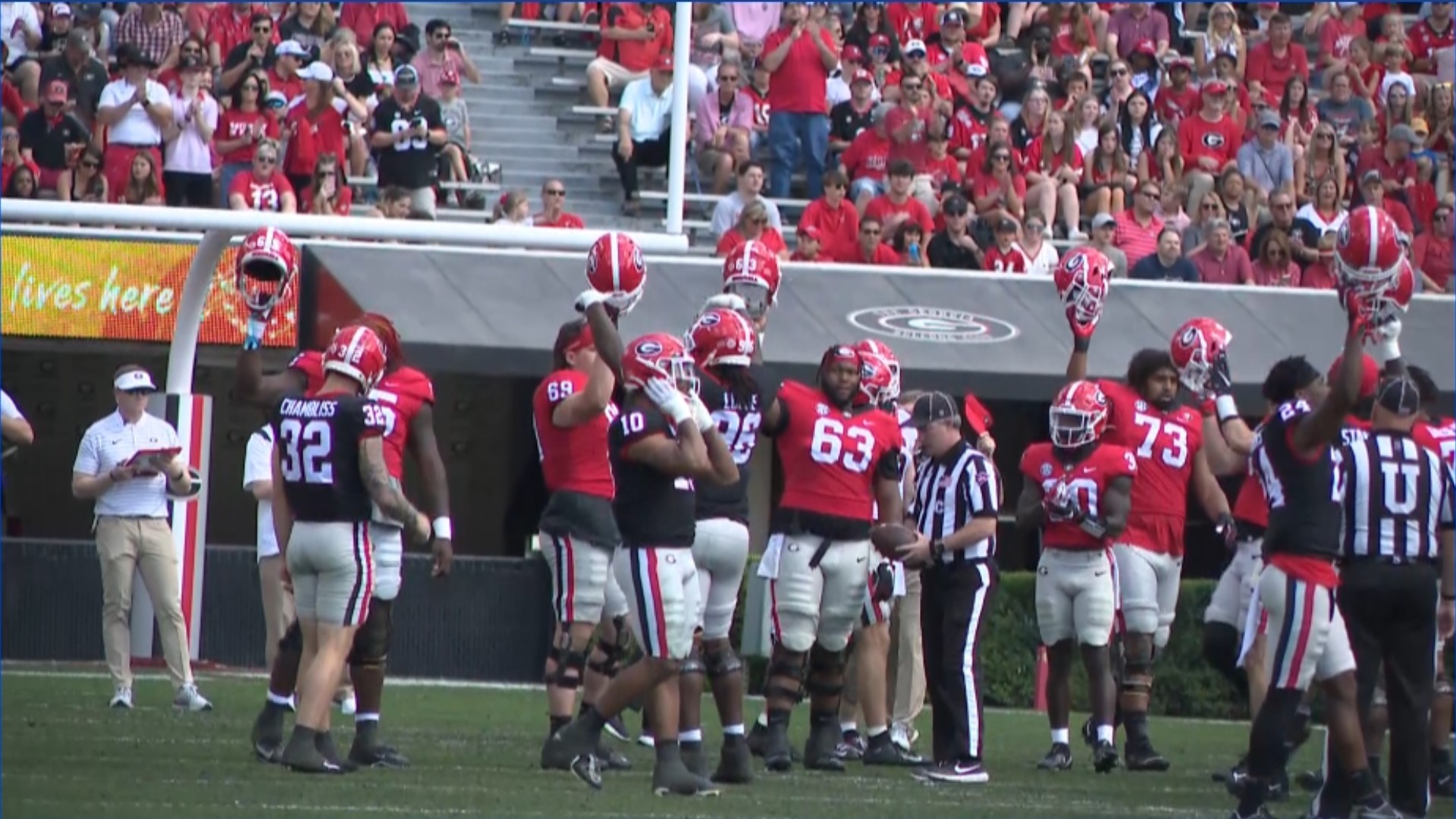 UGA honors Devin Willock, Chandler LeCroy with special tribute ...