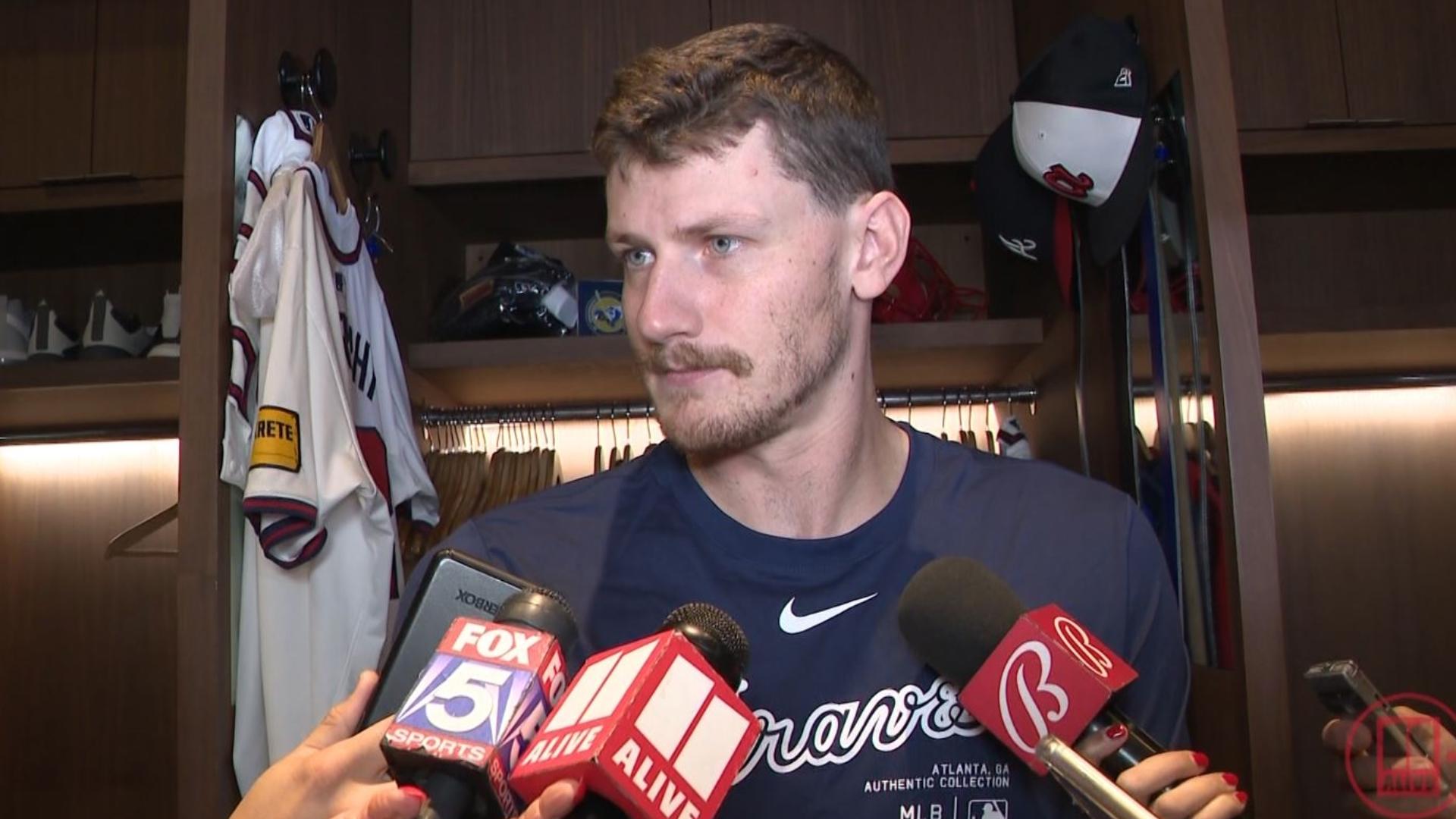 Braves' catcher Sean Murphy talks return to lineup for first time since ...