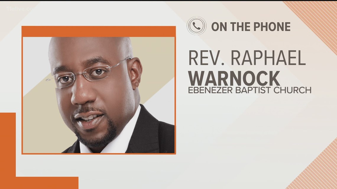 Rev. Raphael Warnock reacts to Atlanta's protests this weekend ...