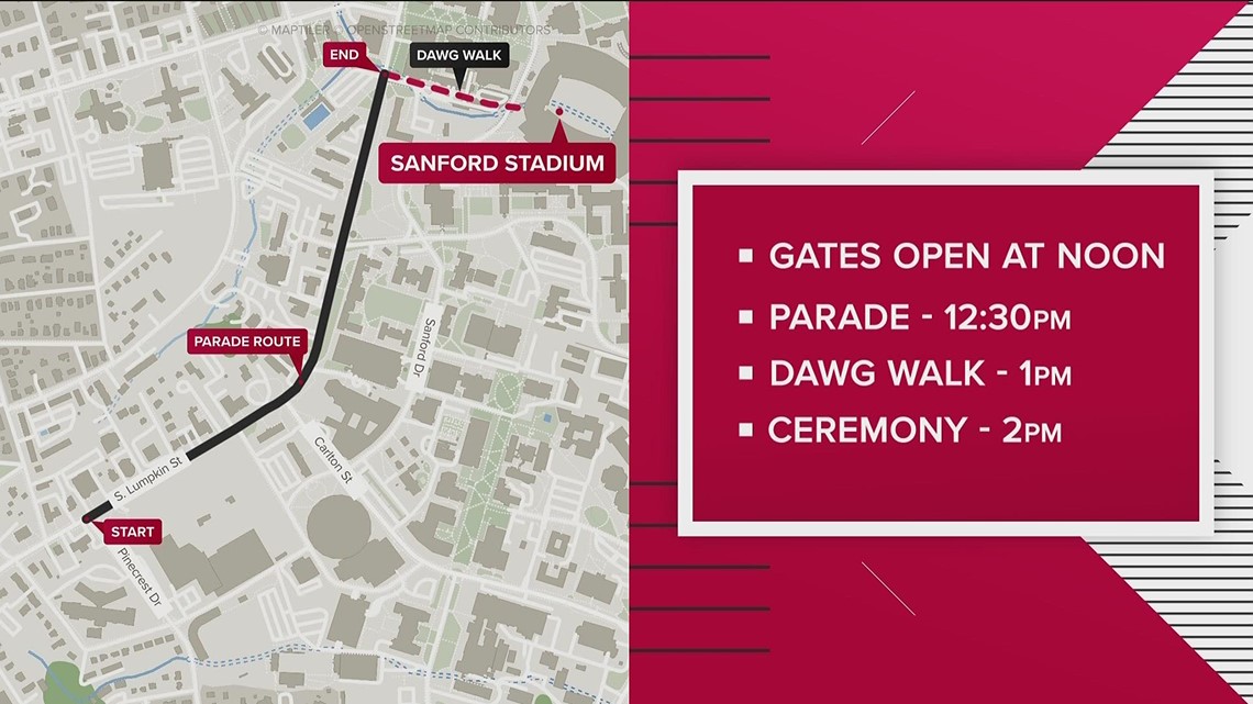 UGA national championship celebrations: What you need to know | 11alive.com