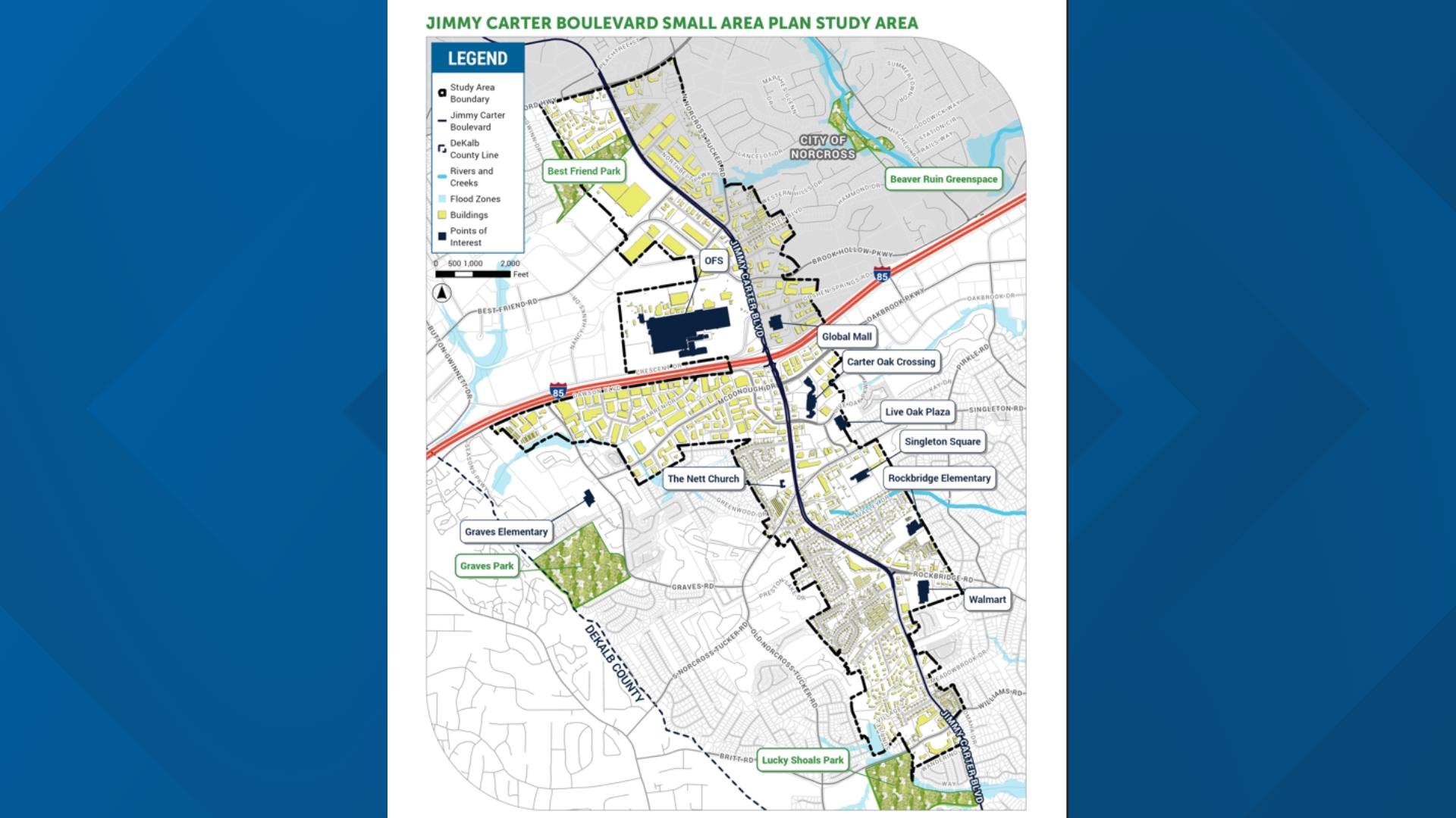 Jimmy Carter Boulevard redevelopment plan | 11alive.com