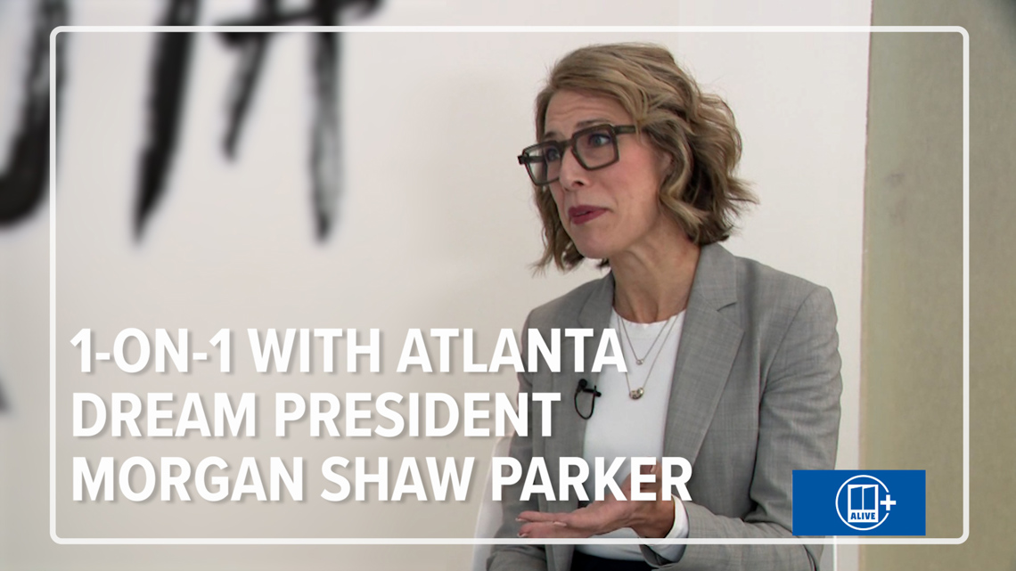 1-on-1 with Atlanta Dream President/ COO Morgan Shaw Parker | Full ...