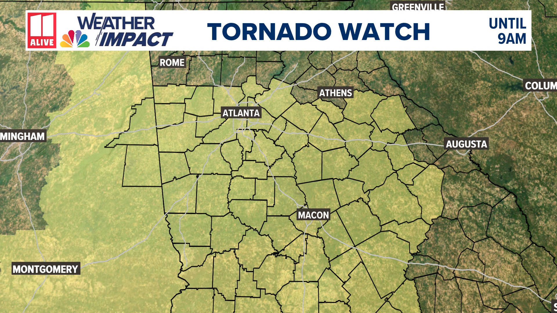 Tracking storms, heavy rain on Sunday for Atlanta, north Georgia ...
