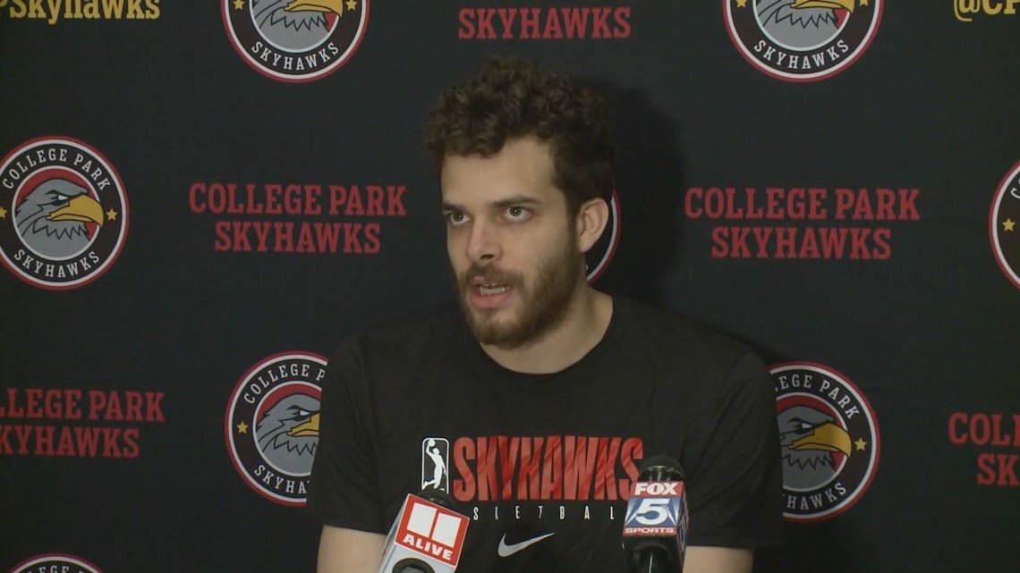 College Park Skyhawks introduce RJ Hunter as newest player | 11alive.com