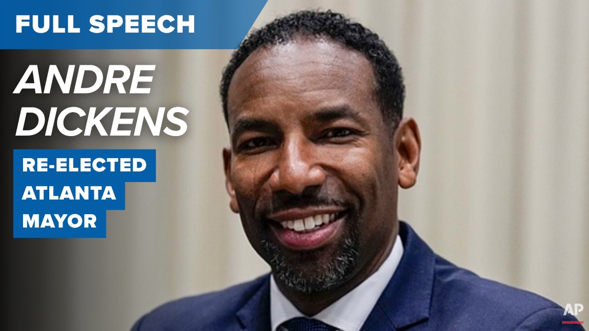 Full video: Atlanta Mayor Andre Dickens re-election acceptance speech | 'Our future is bright ...