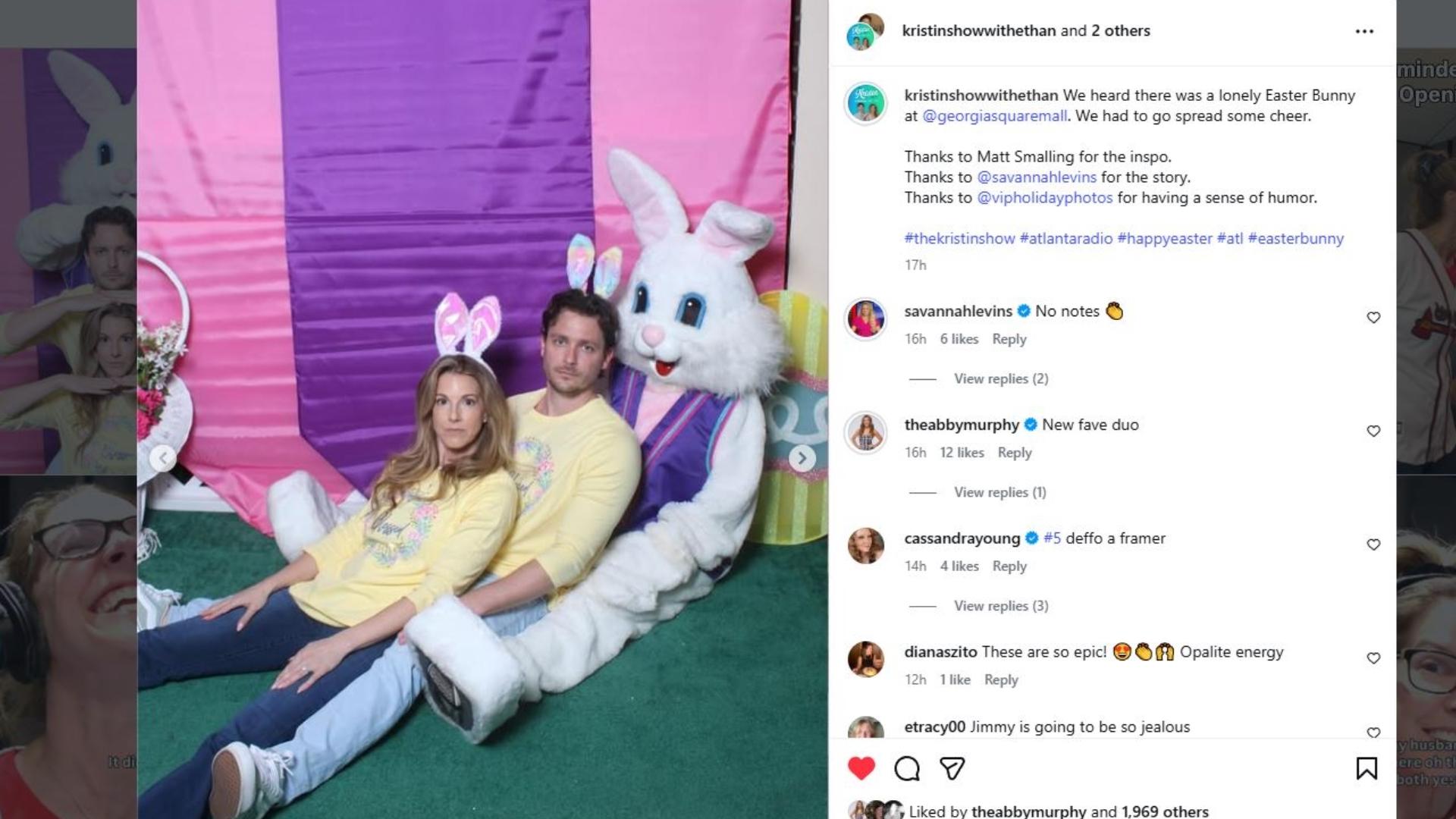 Viral 'sad Easter bunny' photo puts struggling Georgia mall back in the ...