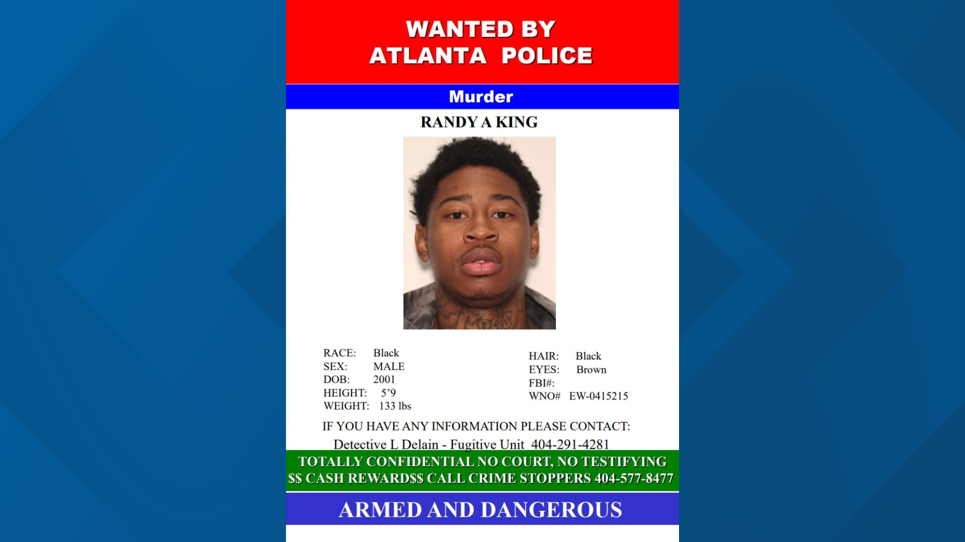 Suspect identified in fatal shooting of valet; mother speaks | 11alive.com