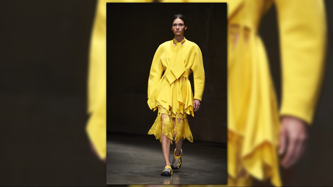 Crocs reinvented as platform shoes during Paris Fashion Week | 11alive.com