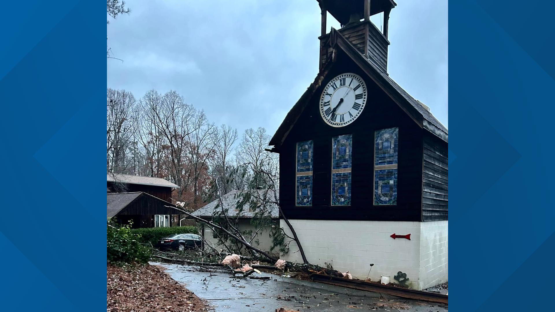 Severe weather damage in Georgia after overnight storms | 11alive.com