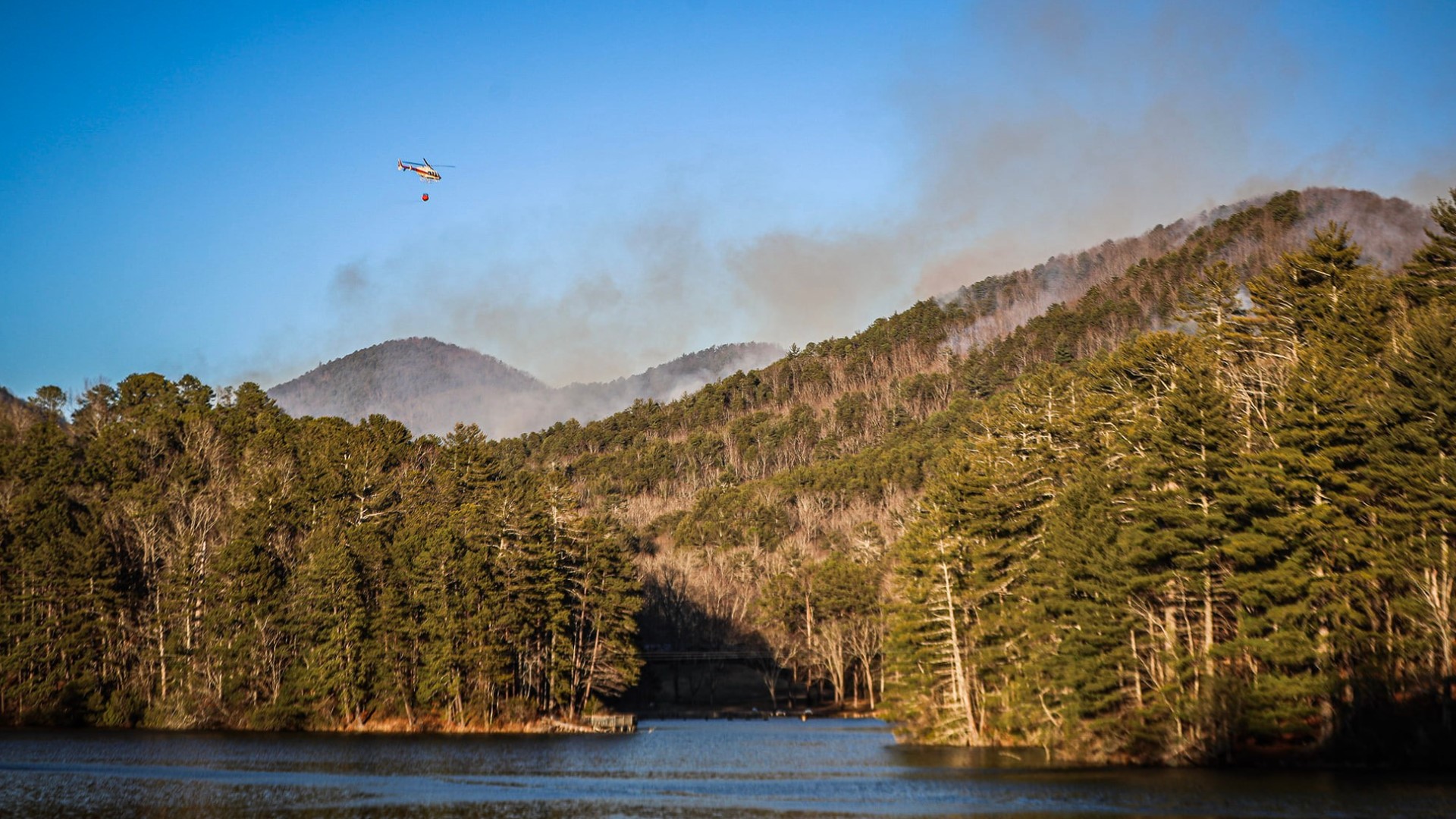Chattahoochee National Forest wildfire in White County | 11alive.com