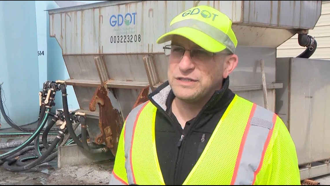 GDOT describes preparations ahead of winter weather in north Georgia ...