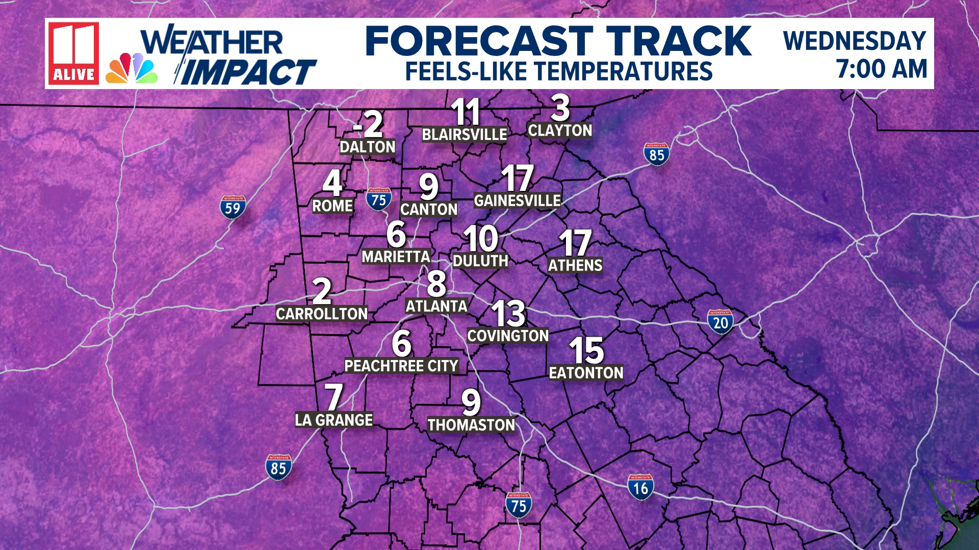Atlanta weather forecast | Here's when our next cold blast moves in ...