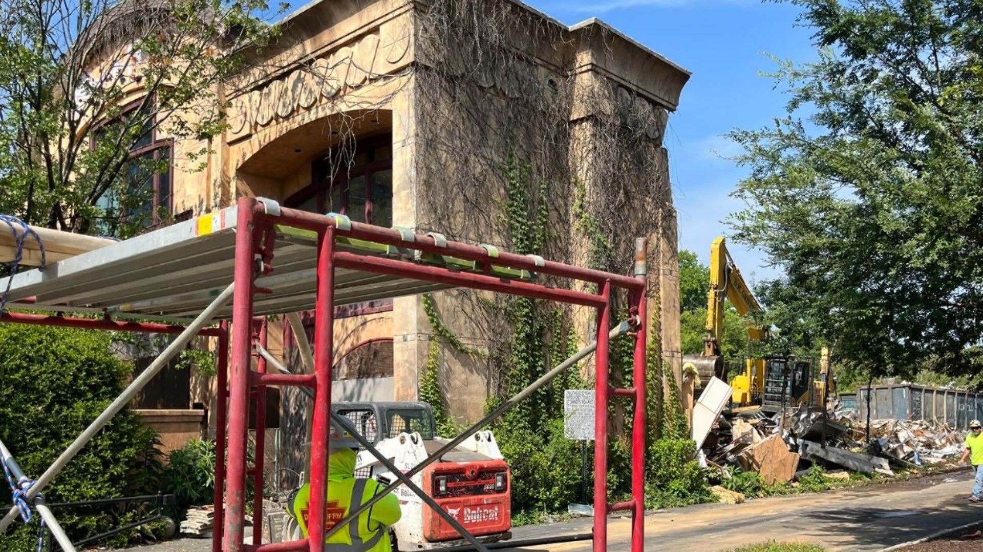 Old Buckhead Cheesecake Factory restaurant demolished | 11alive.com