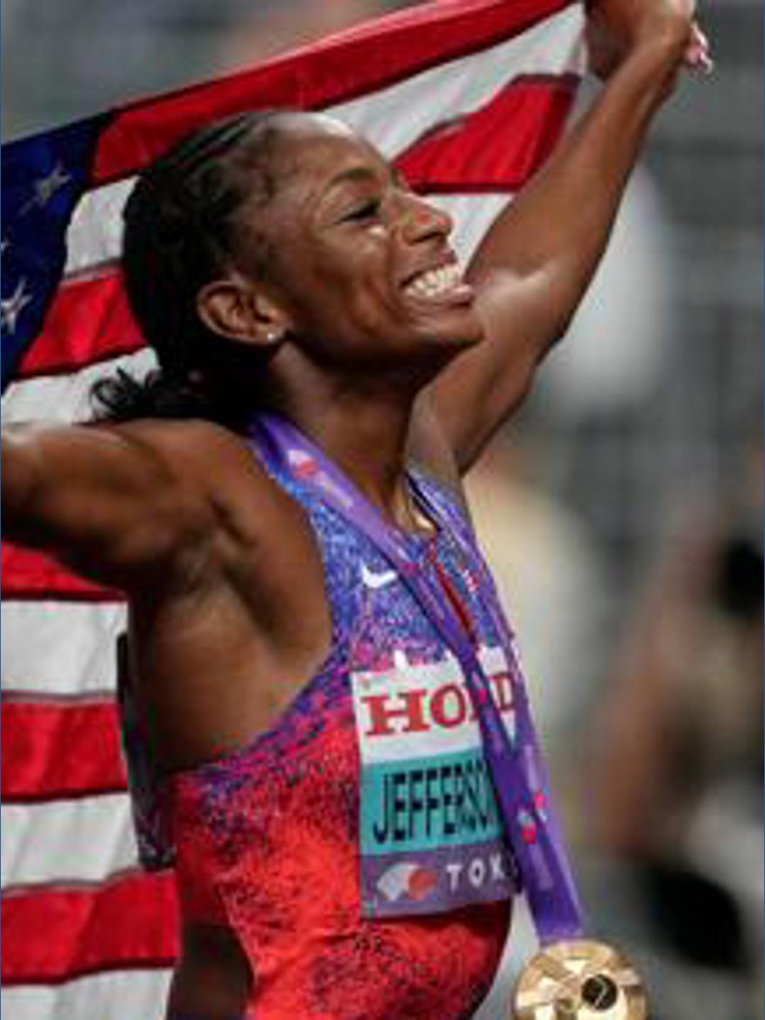 New fastest woman and man alive after World Championships | 11alive.com