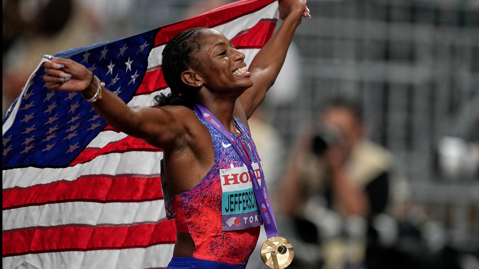 New fastest woman and man alive after World Championships | 11alive.com