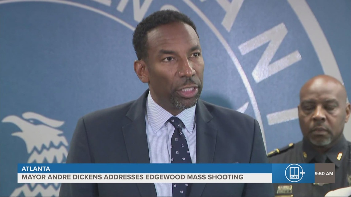 Atlanta mayor, APD chief on Edgewood Avenue mass shooting | Full press ...