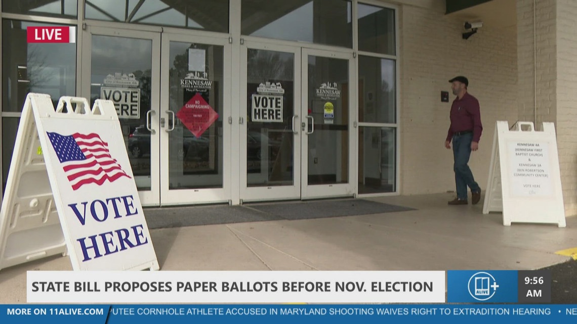 State senate bill would require hand-marked paper ballots before ...