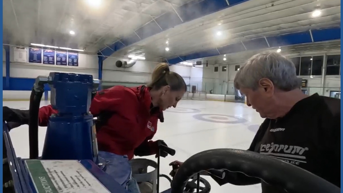 Meet the Zamboni driver who helps make Olympic-level ice possible ...