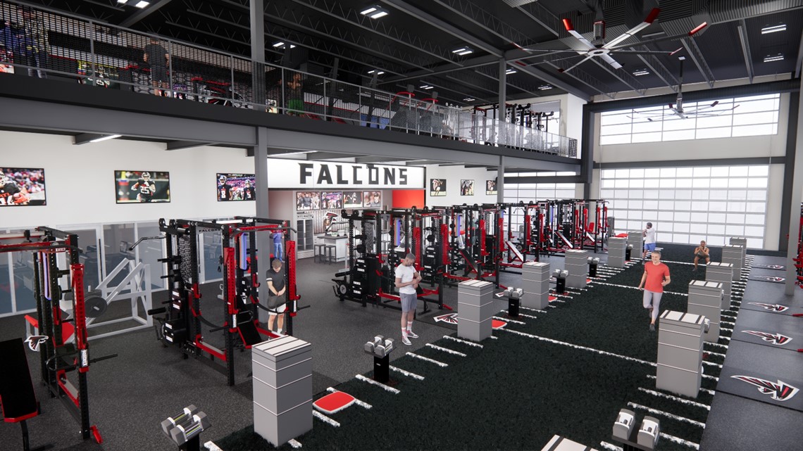 Falcons spending $25 million on new facilities at Flowery Branch ...