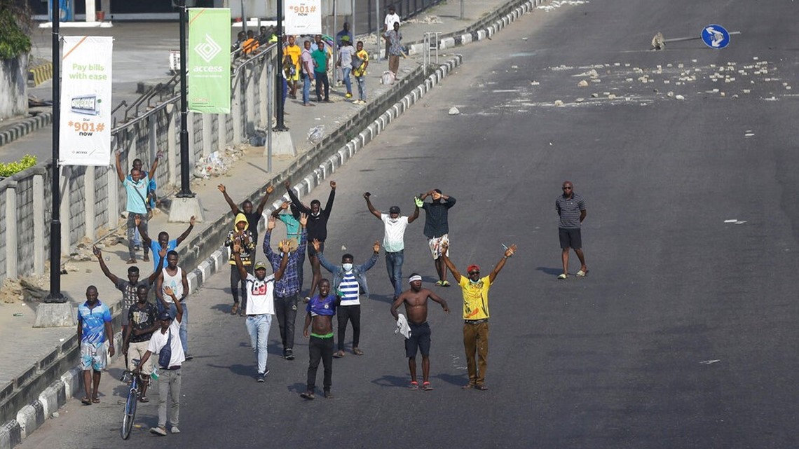 End SARS protest in Lagos, Nigeria turns deadly | 11alive.com