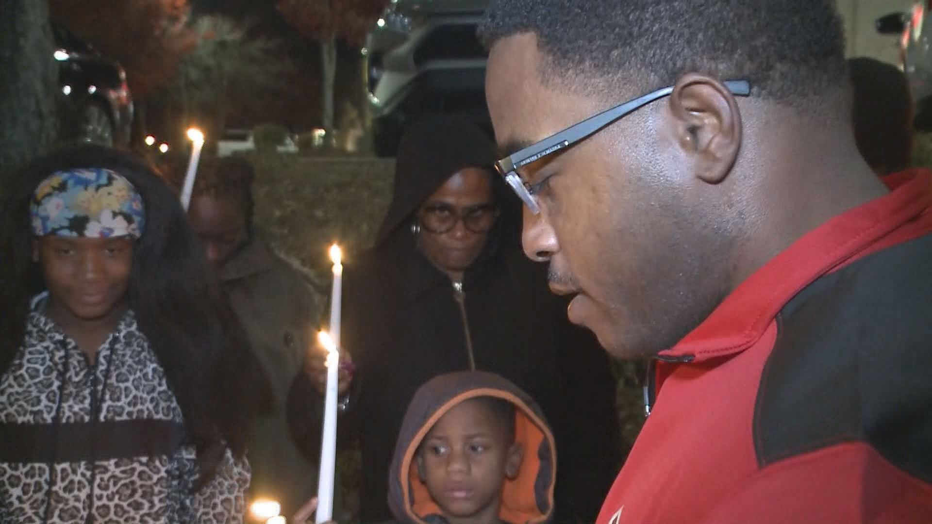 Vigil for Anthony Mitchell, teen with autism who died | 11alive.com