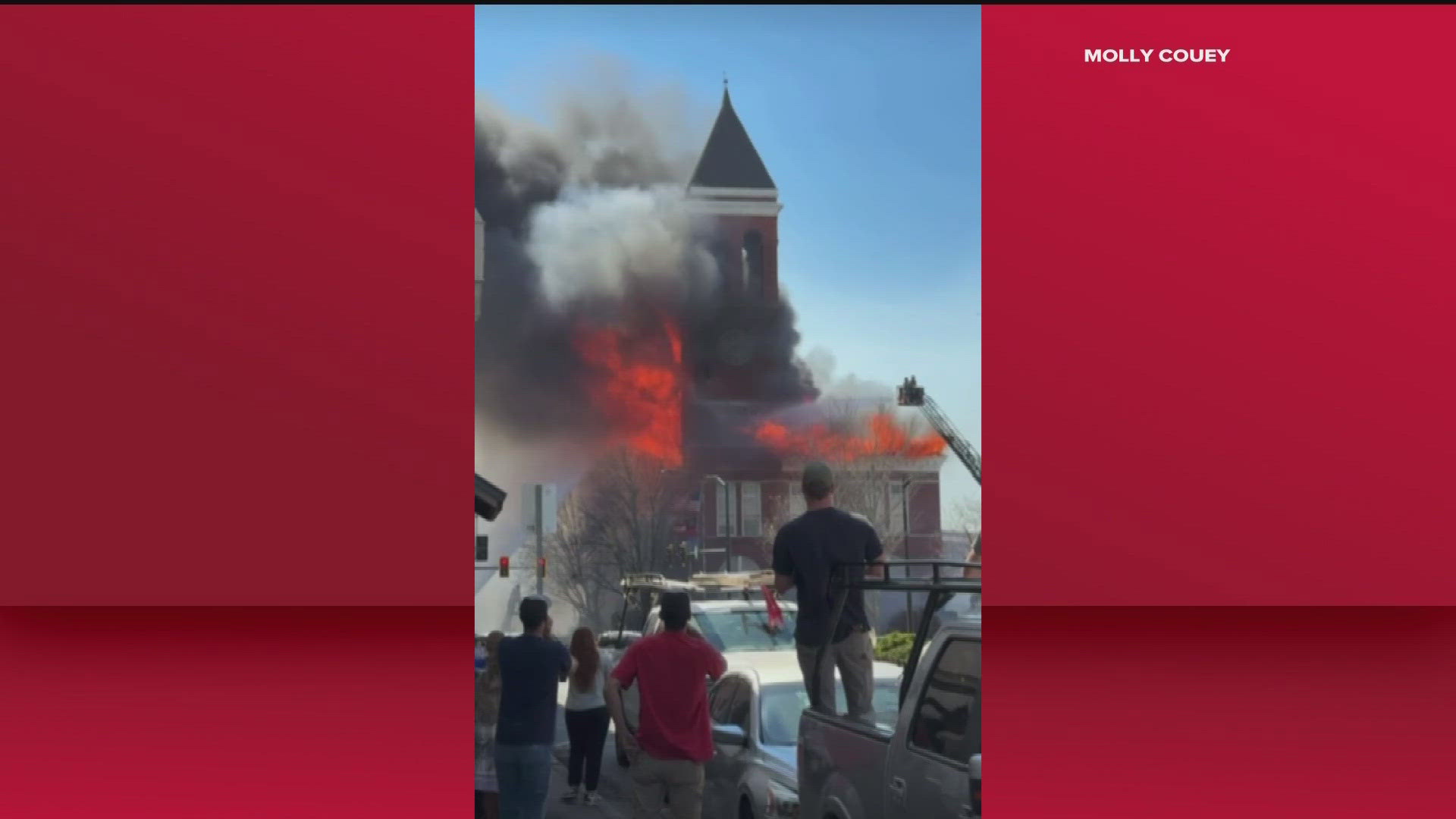 Residents devastated after beloved courthouse in downtown Rome ...