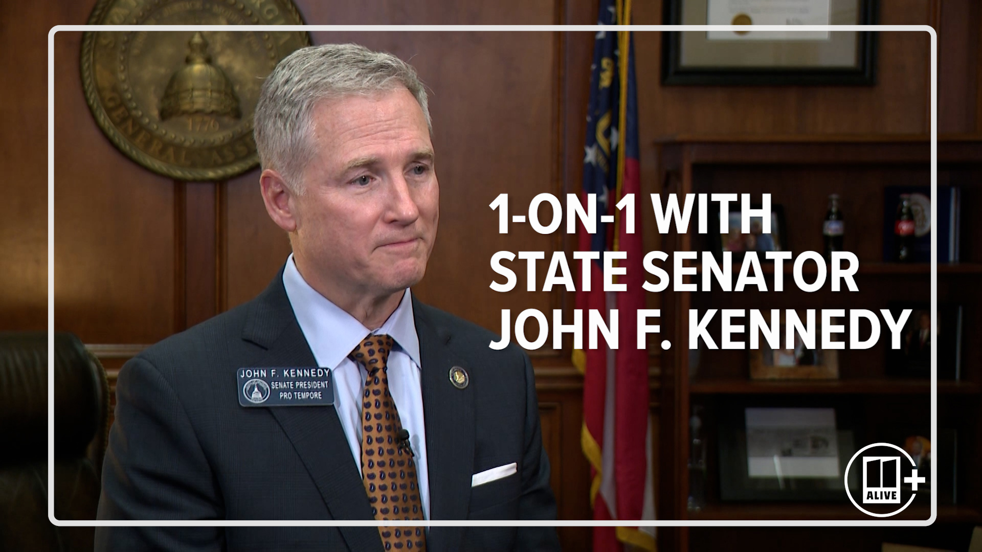 1-on-1 with State Senator John F. Kennedy | Full interview | 11alive.com