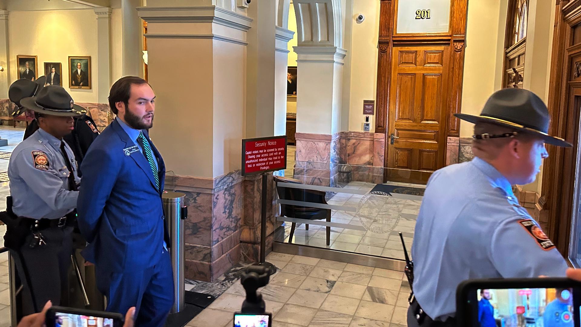 Colton Moore to be allowed back into Georgia House chamber after arrest ...