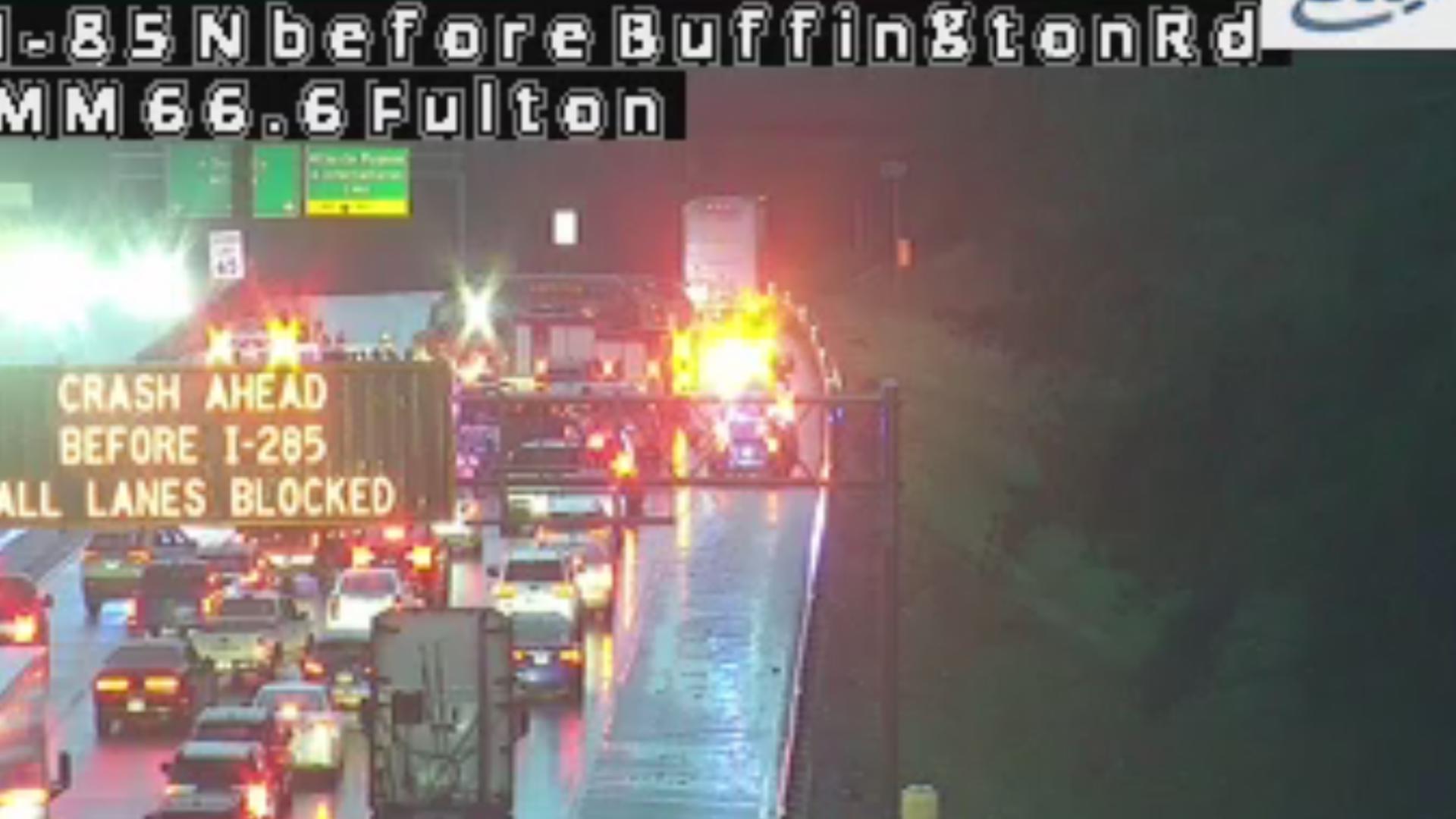 Metro Atlanta traffic incidents after storms Sunday morning December 29 ...