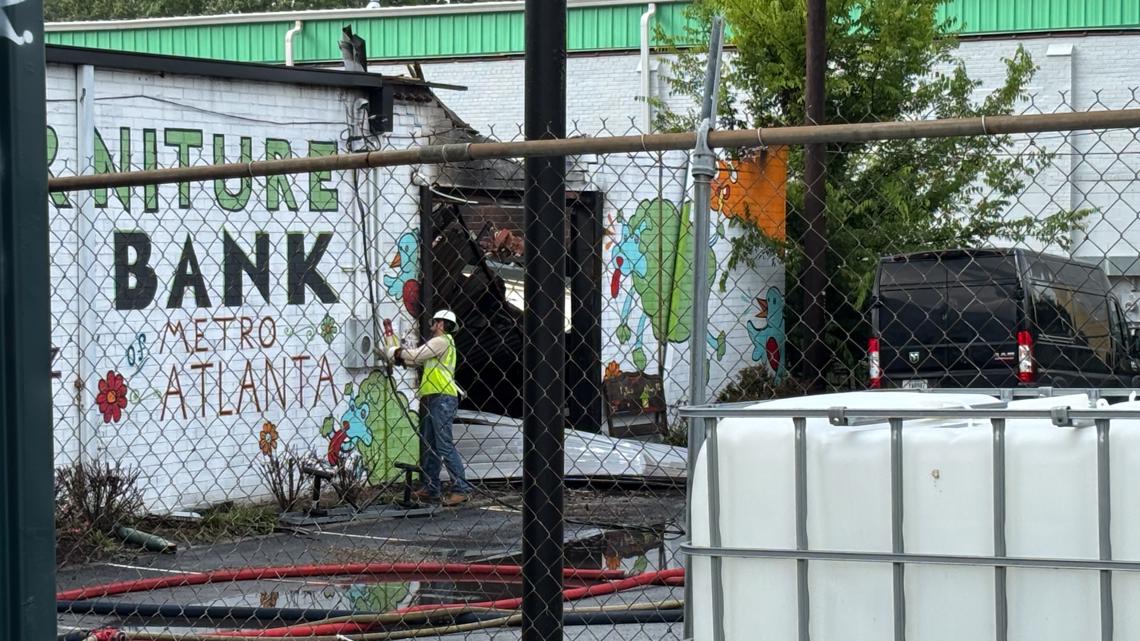 Fire at Furniture Bank of Metro Atlanta | 11alive.com