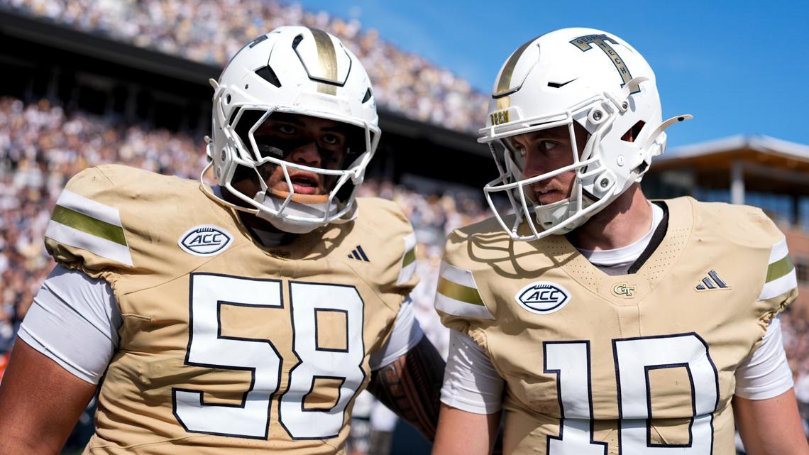 Georgia Tech falls one spot in AP top-25 rankings despite moving to 8-0 ...