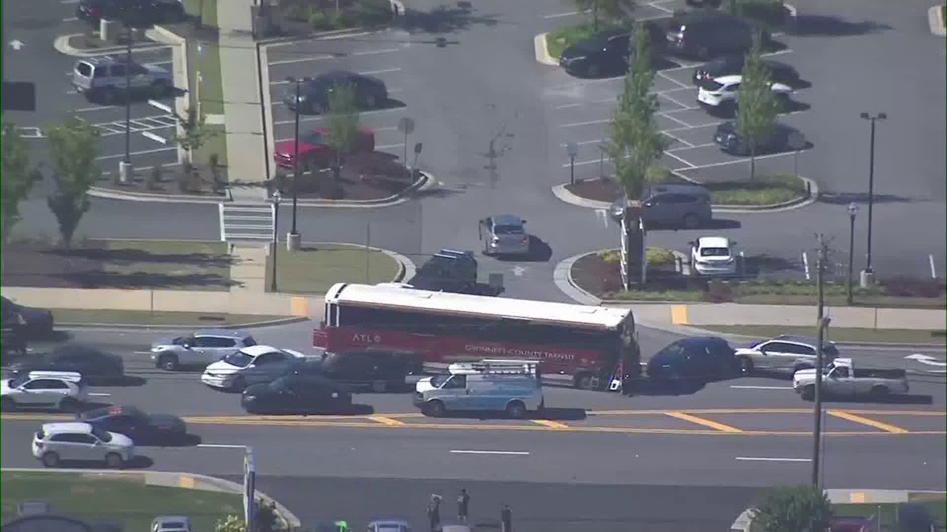 Gwinnett bus hijacked, person shot to death on board | 11alive.com