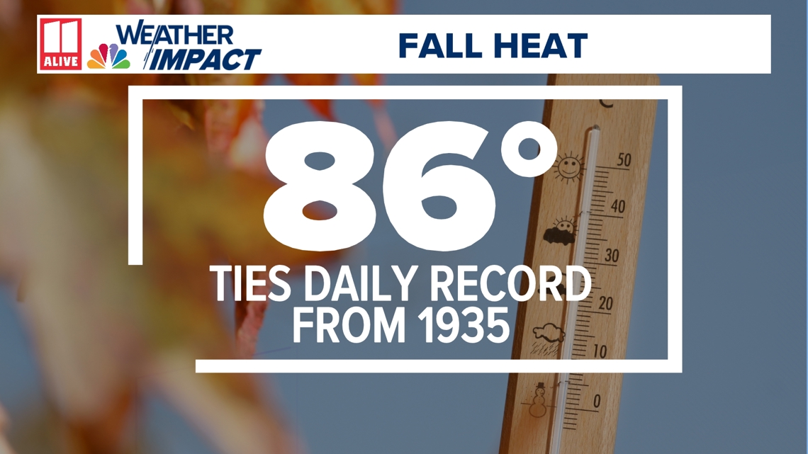 Atlanta's temperature soars, reaches 90-year-old record | 11alive.com