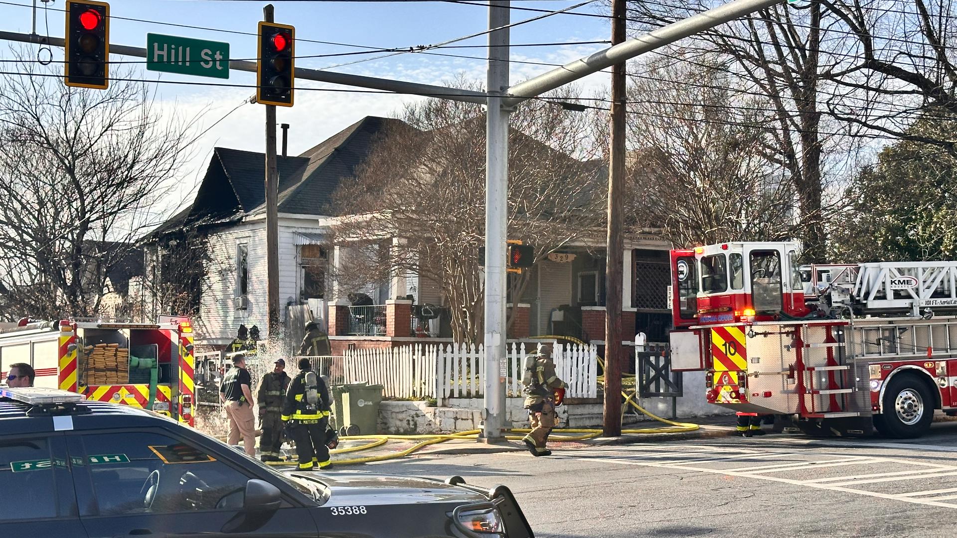 Fire on Hill Street in Atlanta: Smoke fills air | 11alive.com
