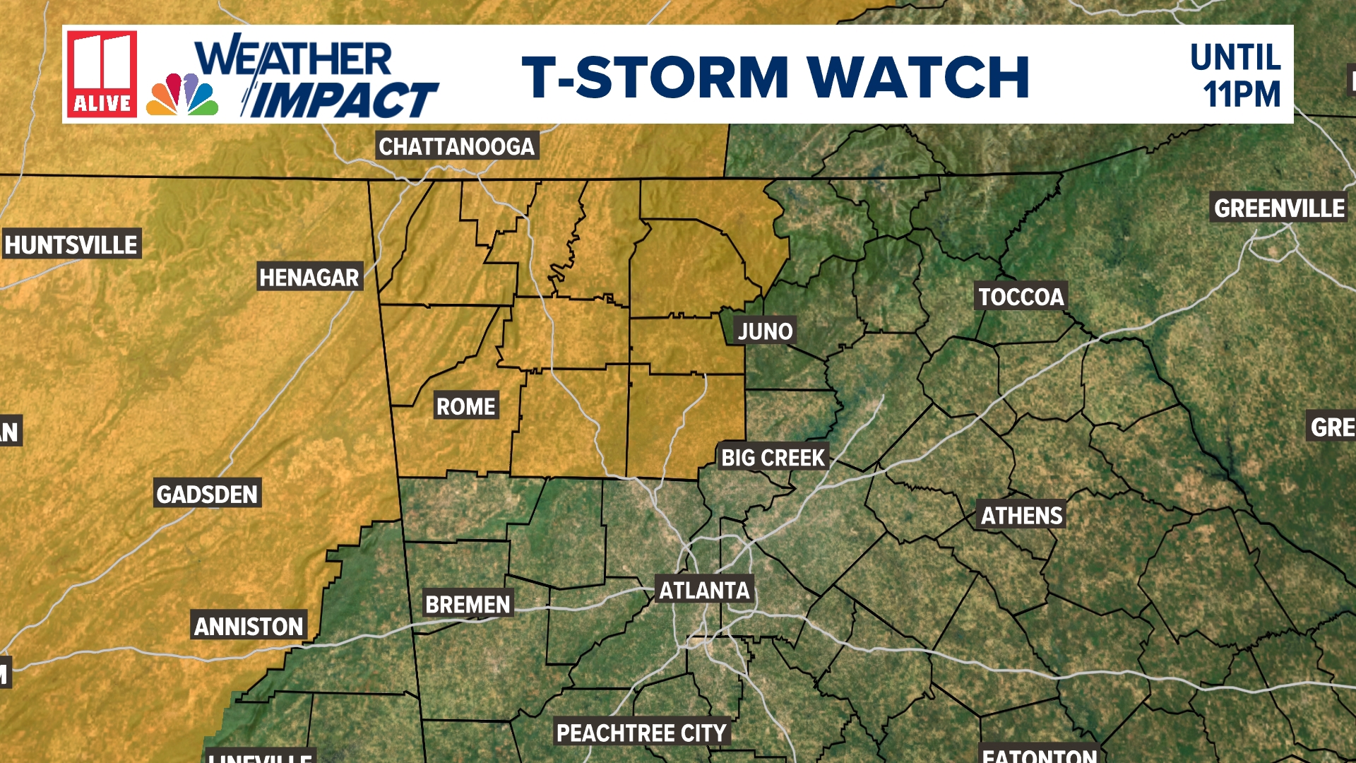 Live metro Atlanta, north Georgia weather updates for May 2 | 11alive.com