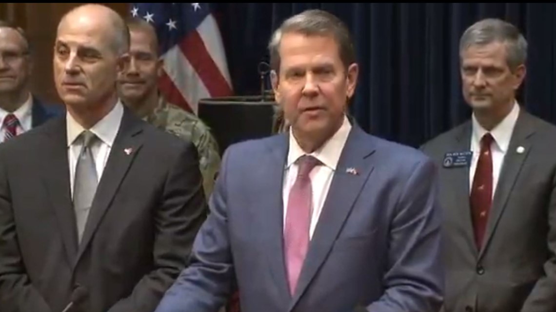 Coronavirus in Georgia | Governor Brian Kemp press conference | 11alive.com