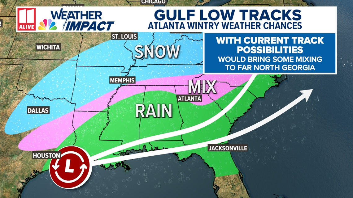 Could north Georgia see winter weather next weekend? What our experts ...