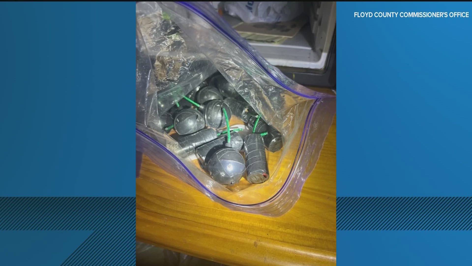 Floyd County explosives stockpile leads to controlled detonation ...