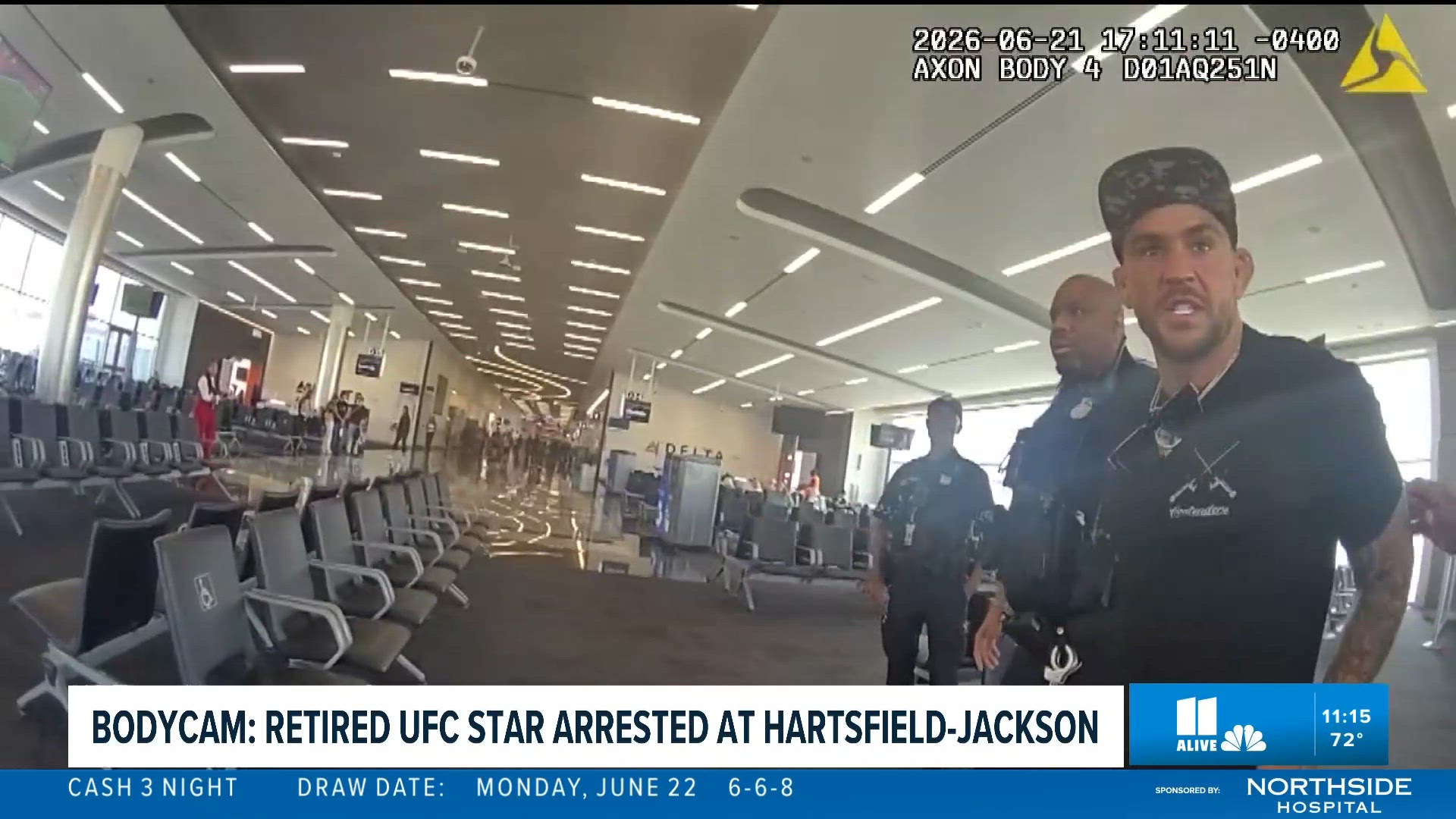 Police body camera captures UFC fighter Dustin Poirier trying to fight ...