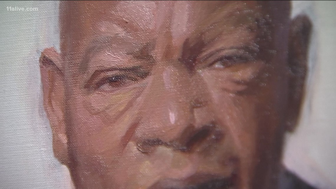 Painting of Rep. John Lewis added to Smithsonian's National Portrait ...