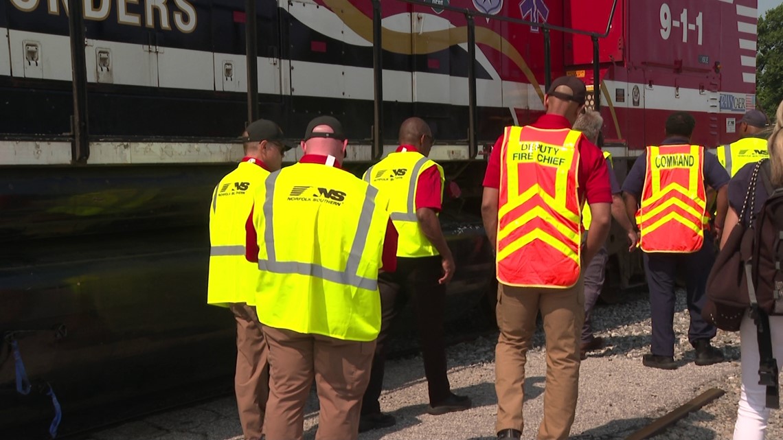 Norfolk Southern safety training in Atlanta, addresses derailment ...