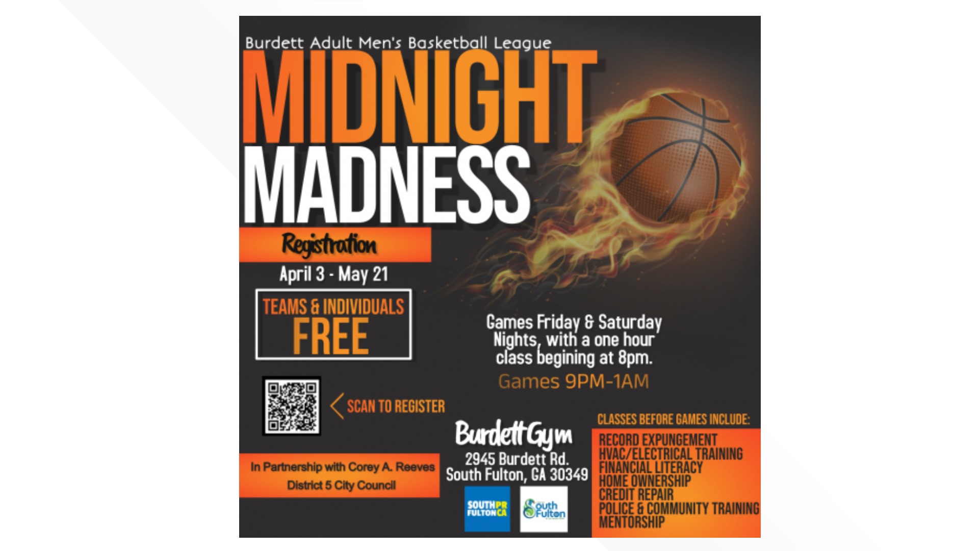 South Fulton Midnight Madness basketball tournament registration ...