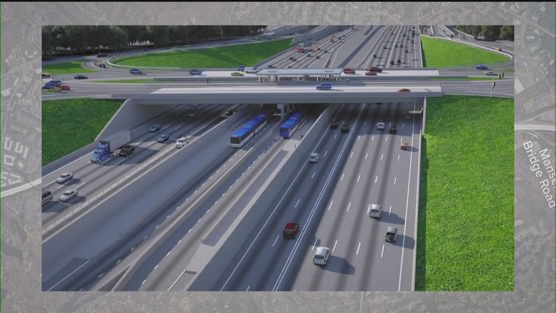 Renderings show Georgia 400 express lane project | 11alive.com