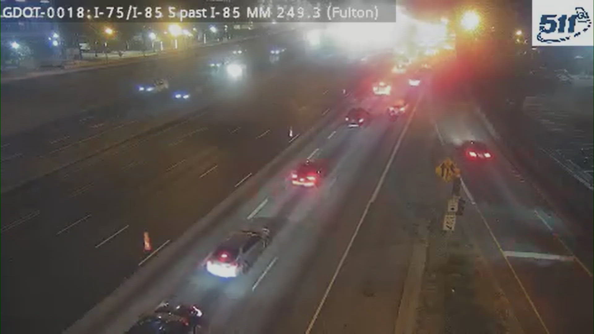 Major roadwork, lane closures causing massive delays in Atlanta ...